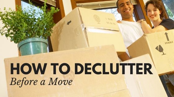 How to Declutter Before a Move